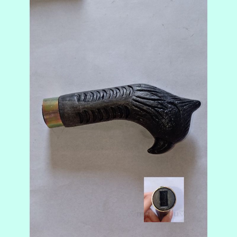 Ulu Parang Handle PVC / Hulu Parang Harimau Fish Tail / Ulu Parang ...