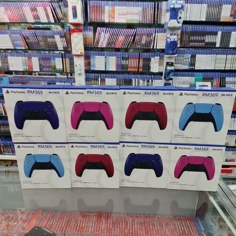 ps5 dualsense controller malaysia new and sealed color random 1year ...