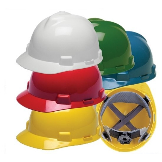 MSA Safety Helmets V-GARD - Full Brim & Cap Style (USA & CHINA) - c/w ...