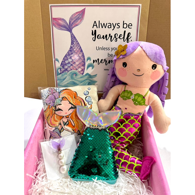 mermaid Gift set for Children, Mermaid themed gift set, Gift set for ...