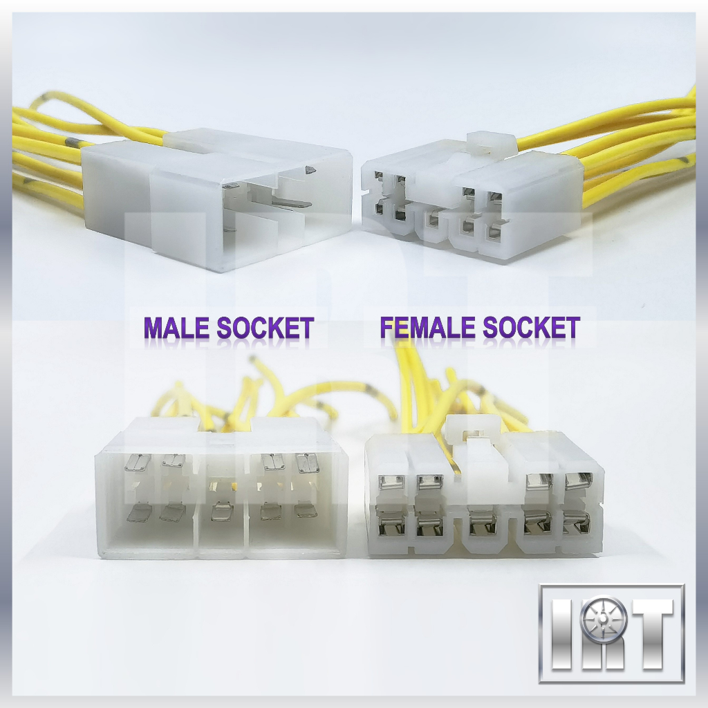 9 Pin Power Window Side Connector Socket Iswara Proton Master Switch ...