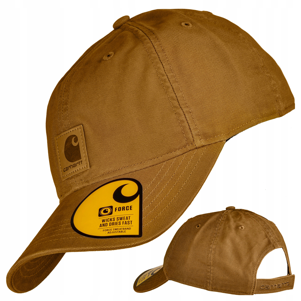Carhartt Men's Canvas Cap ( Brown ) | Shopee Malaysia