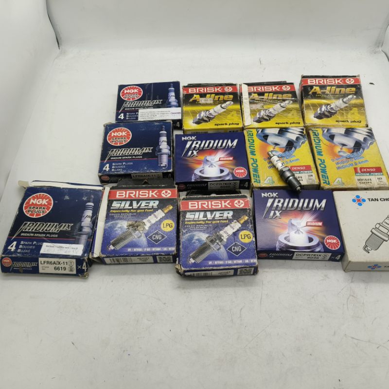 Brisk Denso NGK PERODUA MYVI ALZA TOYOTA AVANZA IRIDIUM IX DCPR7EIX ...