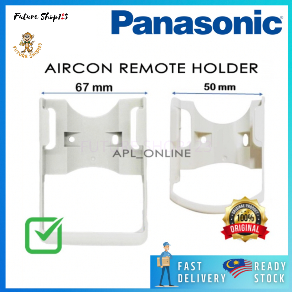 Panasonic Original Aircon Remote Control Wall Mount Holder Bracket ...
