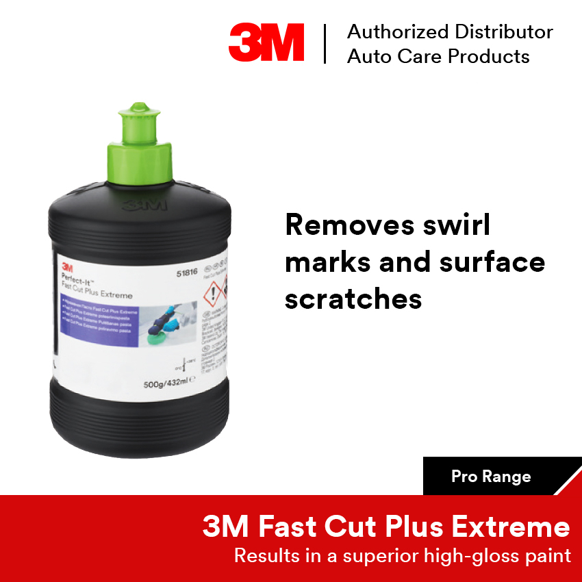 3M Perfect-It™ Fast Cut Plus Extreme 500g OR 1kg Step-1 Polishing Compound | Shopee Malaysia