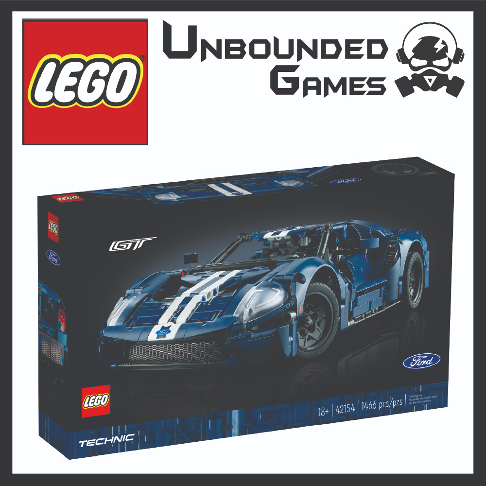 LEGO 42154 Technic 2022 Ford GT Building Toy Set (1466 Pieces) | Shopee ...