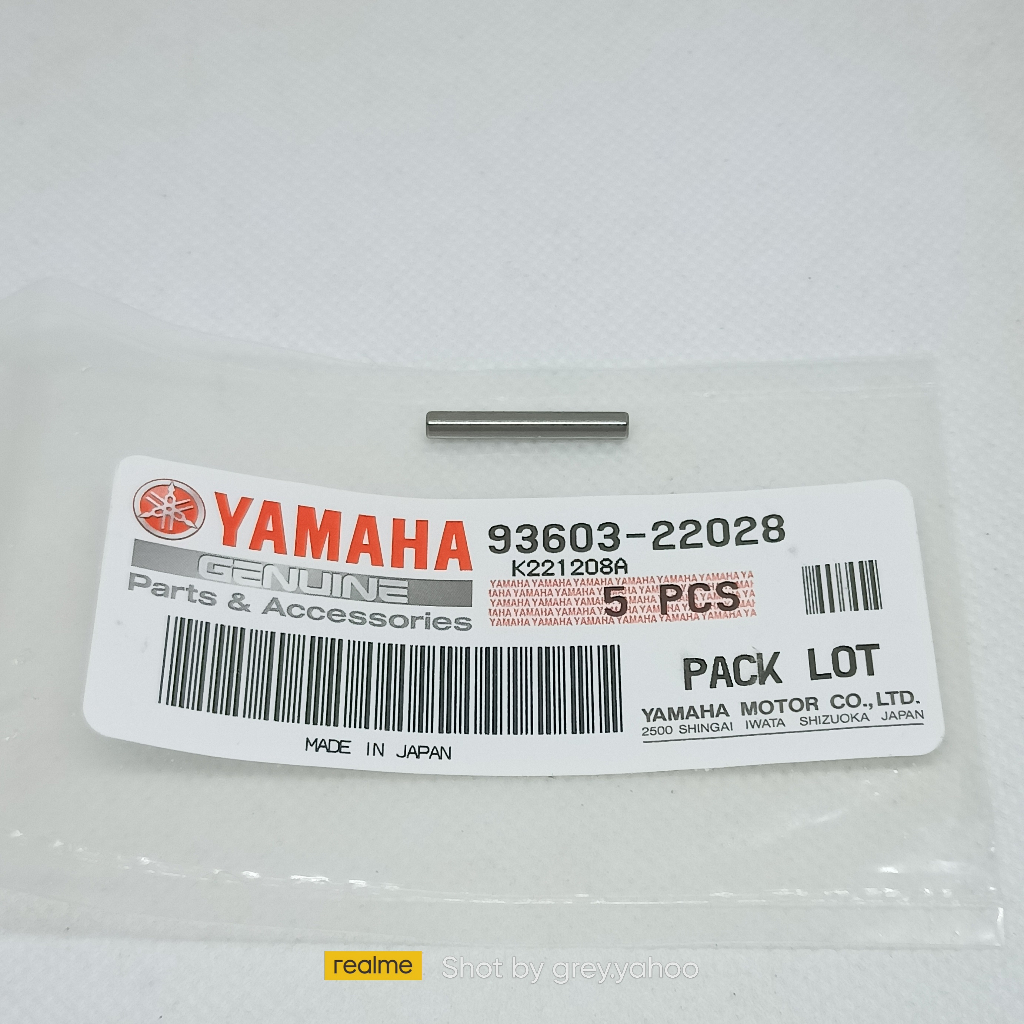 Yamaha Y125 RXZ Pin Dowel Gear Pump 2T Gear Pump Drive Original Japan ...
