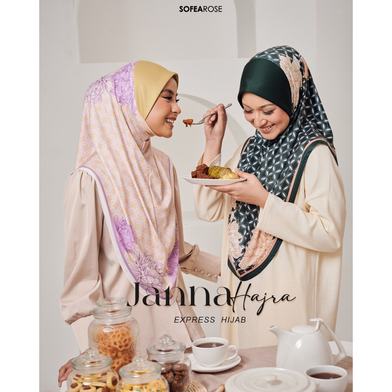 Janna Hajra Express Hijab | Shopee Malaysia