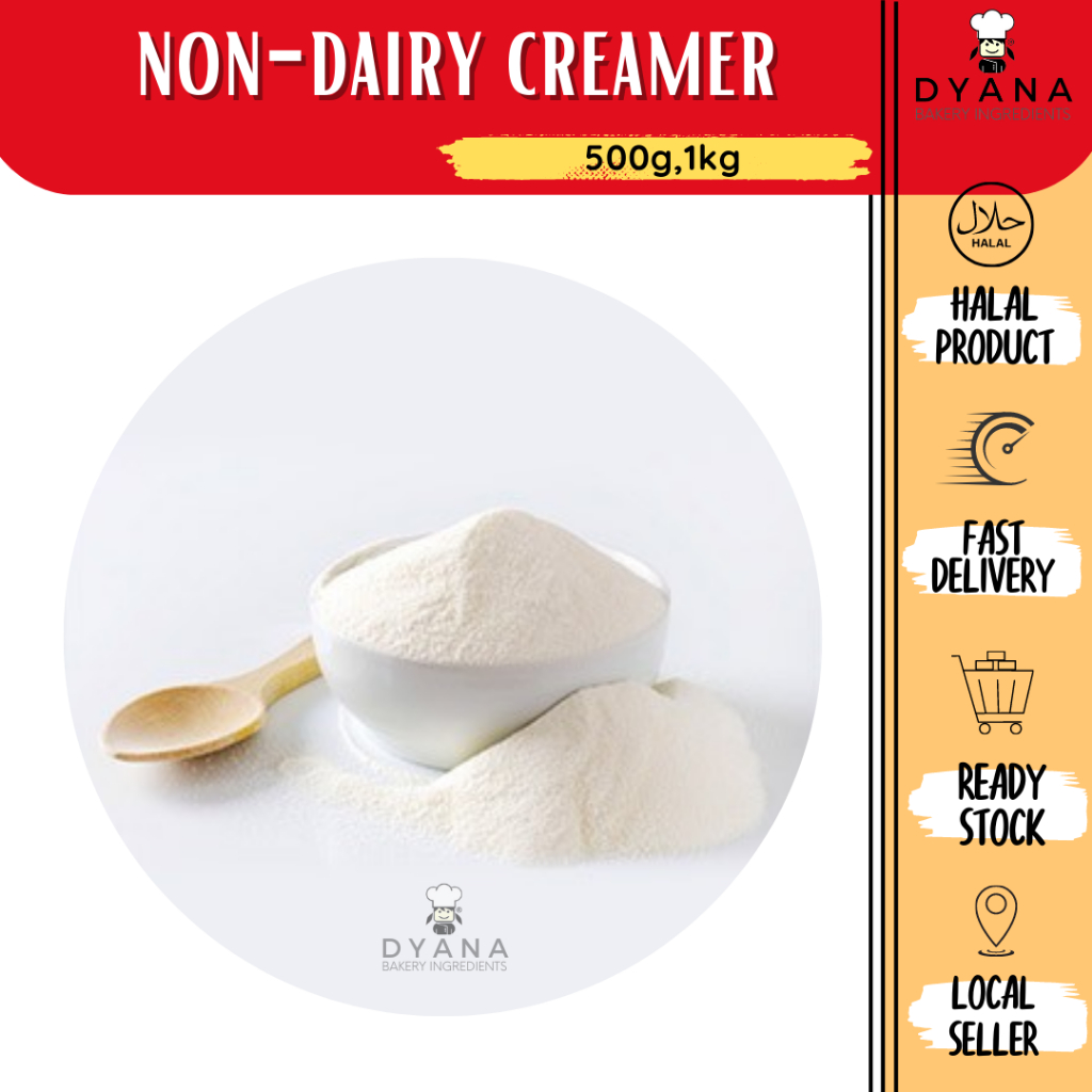 Non-Dairy Creamer Powder | Serbuk Krimer (Repacked) 500g | 1kg | Shopee ...
