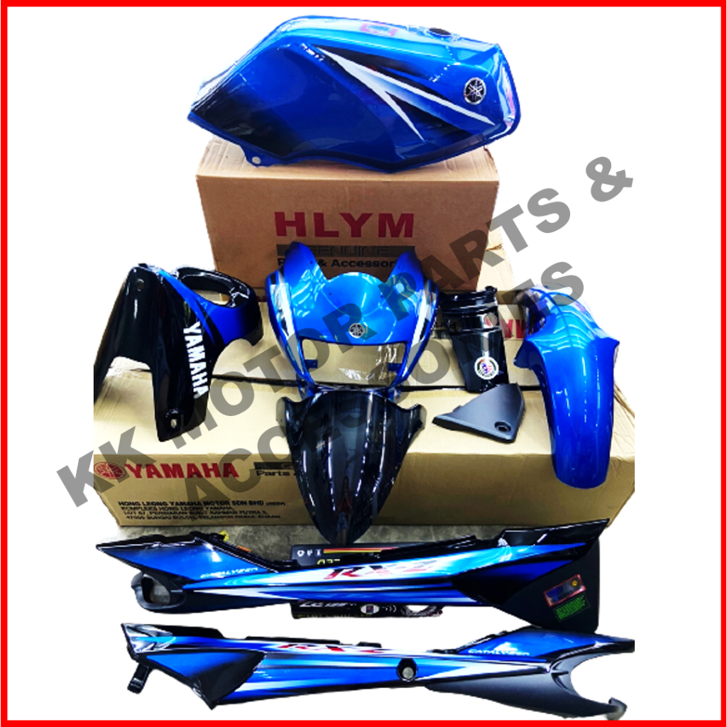 COVERSET RXZ CATALYZER 5PV BIRU SKALA / BIRU SEKALA HLY (COMPLETE SET ...