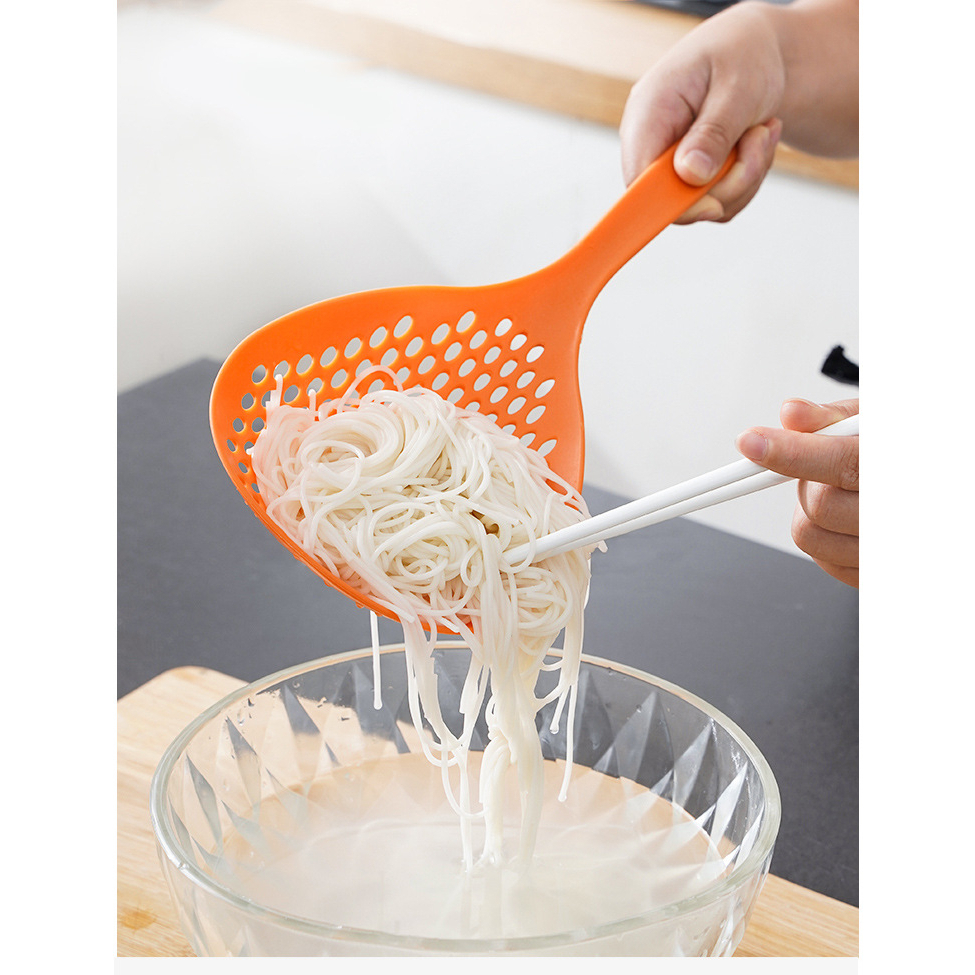 HEAT RESISTANT!Large Skimmer Noodle Laddle Spagetthi Laddle Senduk ...