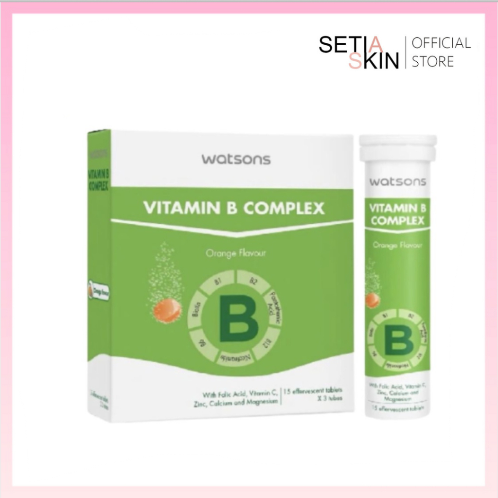 VITAMIN B COMPLEX Effervescent Orange Flavour by Watsons [15 / 45 ...