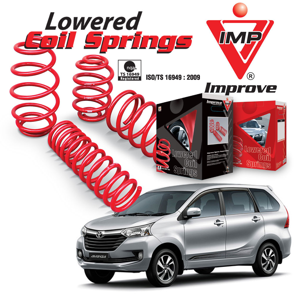 Toyota Avanza '12-'18 IMP Lowered Sport Spring | Shopee Malaysia