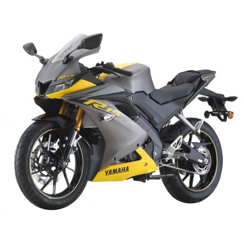 R15 V3 / YZF-R15 ( MODEL 2020 ) 100% ORIGINAL BODY COVER SET YELLOW ...