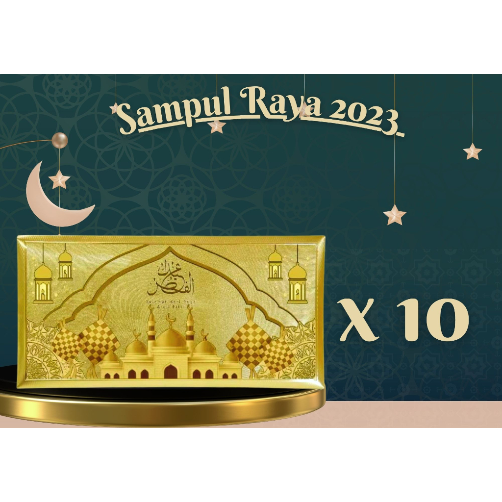 1Pack (10PCS) Sampul Duit Raya 2023/sampul raya 2023/sampul raya ...
