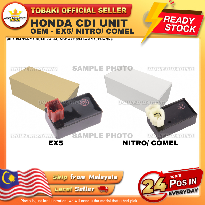 ORIGINAL HONDA STD CDI UNIT EX5/ NITRO COMEL OEM ORIGINAL STD | Shopee ...