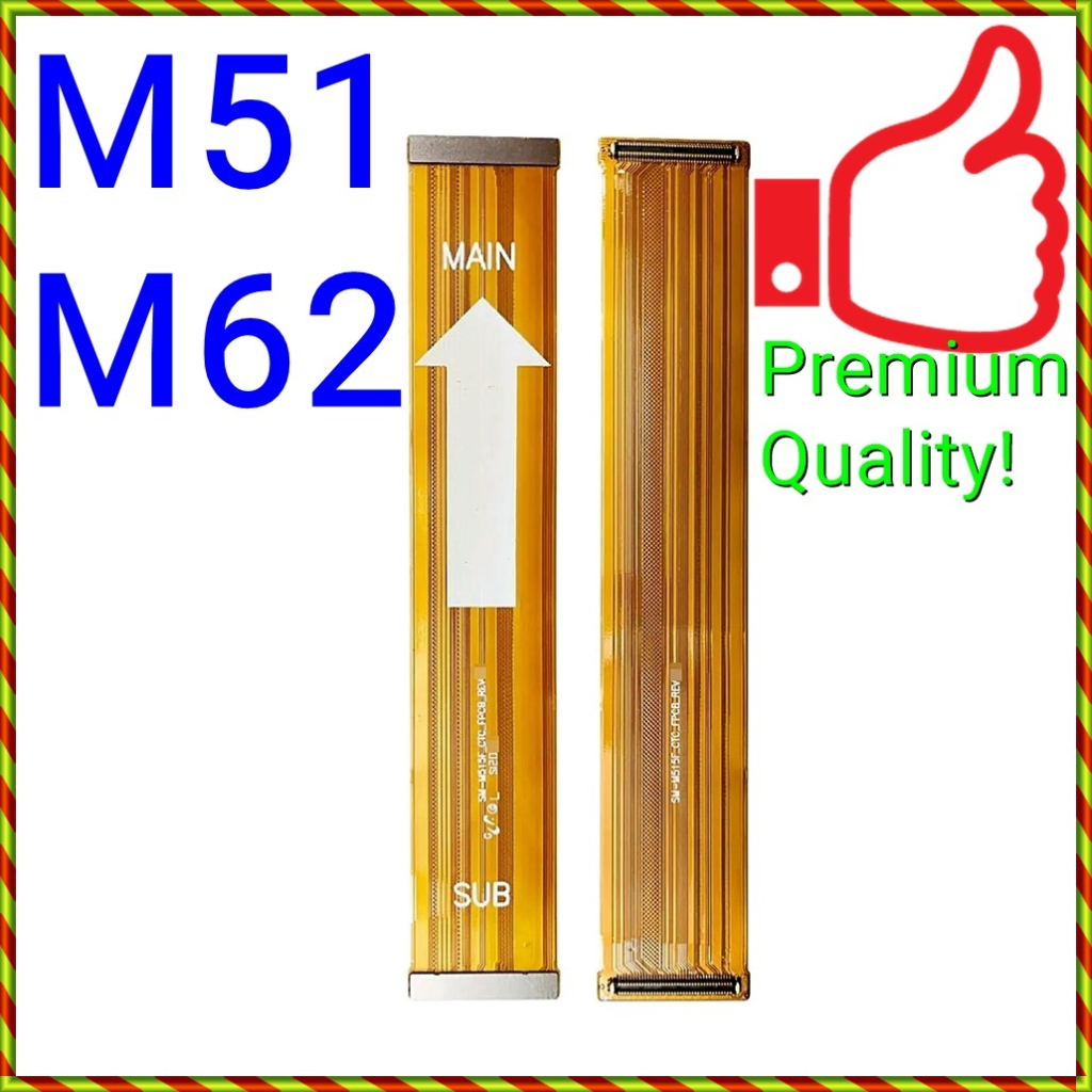 NEW ORI Mainboard Main Board LCD Flex Cable Ribbon for Samsung Galaxy M51 M62 /SM- M515F M625F ...