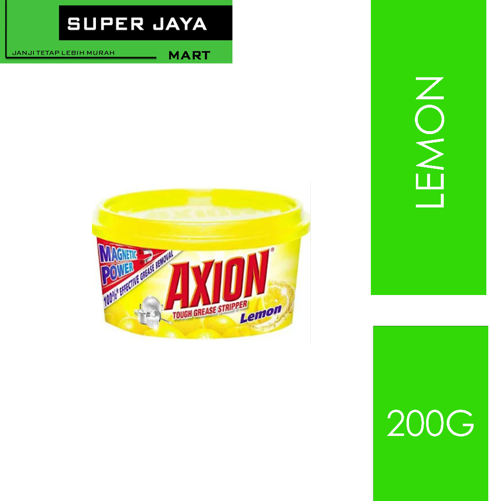 Axion Dishwashing Paste Lemon/Lime,200g | Shopee Malaysia