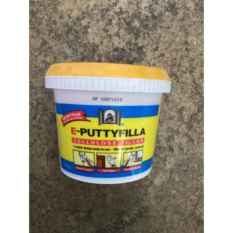 E Putty Filler Wall Filla for wall crack. Tampal Dempul Dinding Batu ...