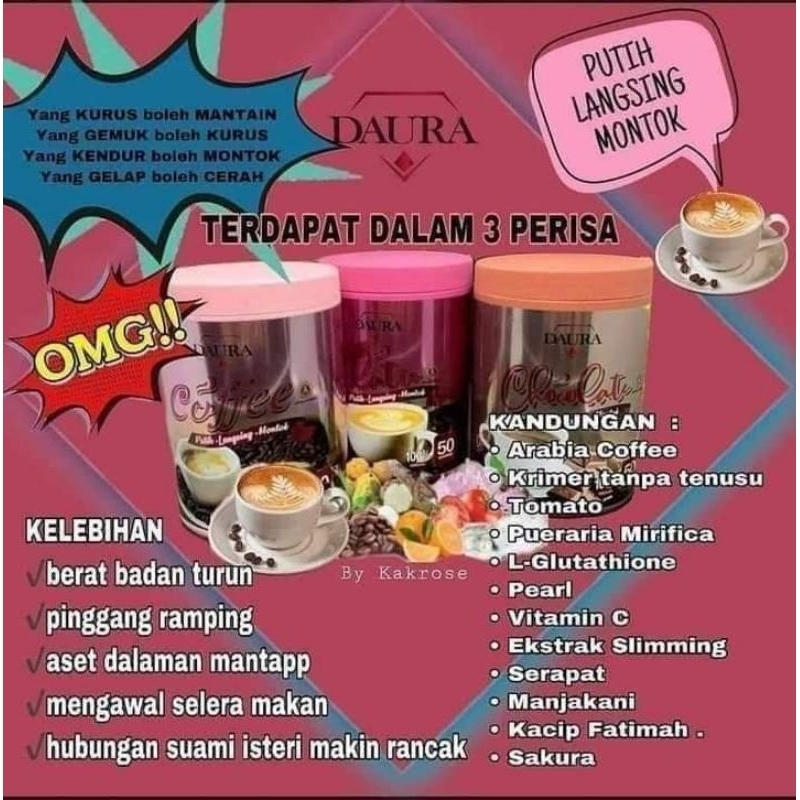 Daura Coffee 🔥NEW BOTTLE🔥 | Shopee Malaysia