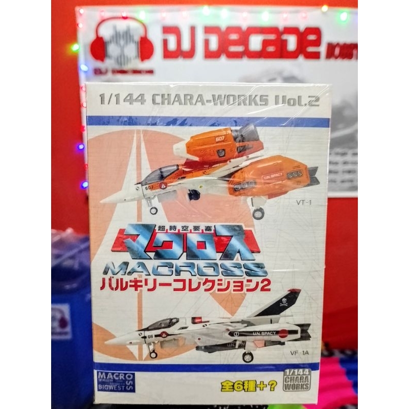 F-TOYS 1/144 MACROSS CHARA-WORKS VOL 2 VF-1S VALKYRIE ROY FOCKER MODEL ...