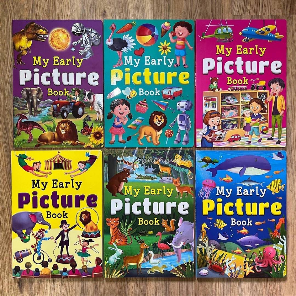 BUKU KERAS BOARD BOOK HARD PAGES MY EARLY PICTURE BOOK | Shopee Malaysia