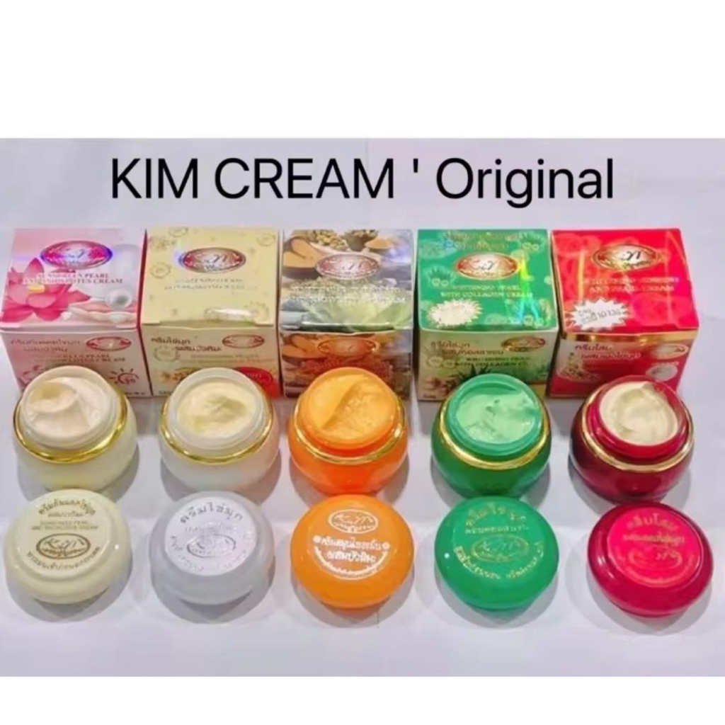 【Ready Stock】KIM Whitening & Sunscreen Cream Viral in Thailand 100% ...