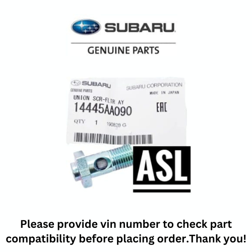 Genuine Subaru Impreza WRX STI EJ207 Oil Feed Banjo Bolt with Filter ...