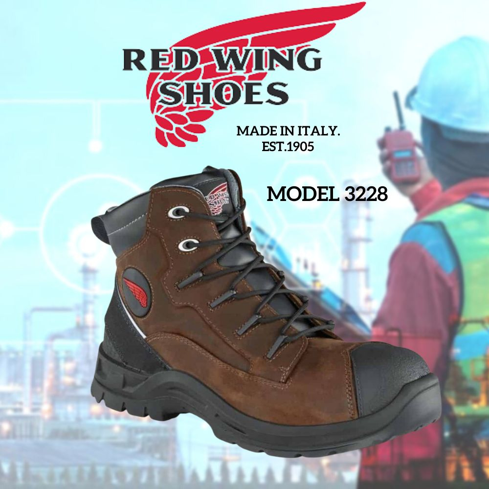 RED WING ORIGINAL Petroking 6 Inch Safety Boot Model 3228 {READY STOCK ...