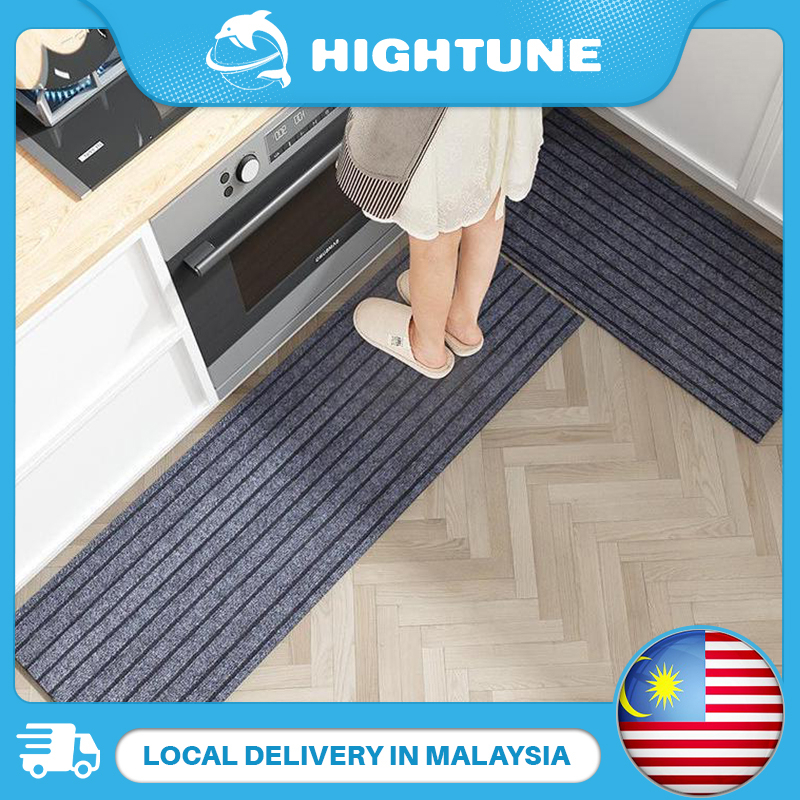 HIGHTUNE Kitchen Mat Kitchen Rug Kitchen Floor Mat Absorb Water Anti ...