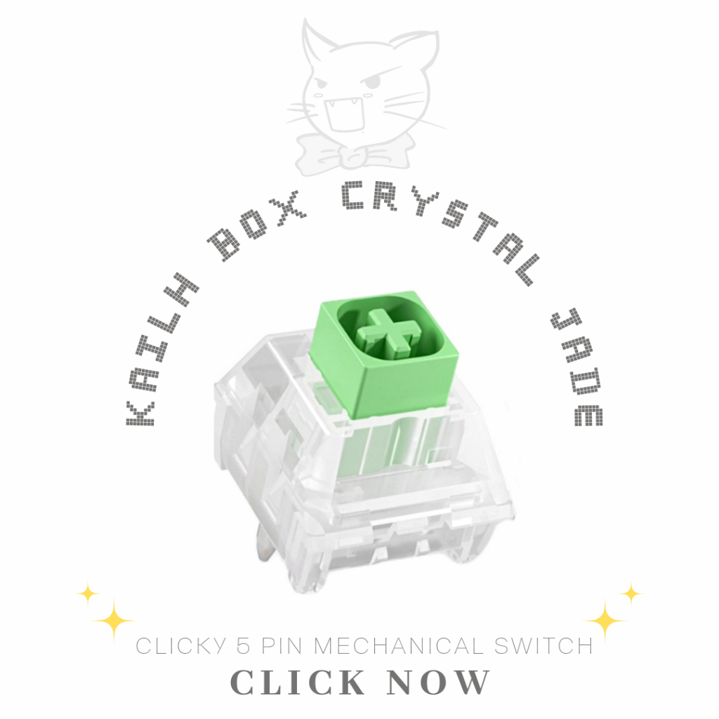 Keyboard Switches Kailh Box Crystal Heavy Handfeel Keyboard Switch Blue ...