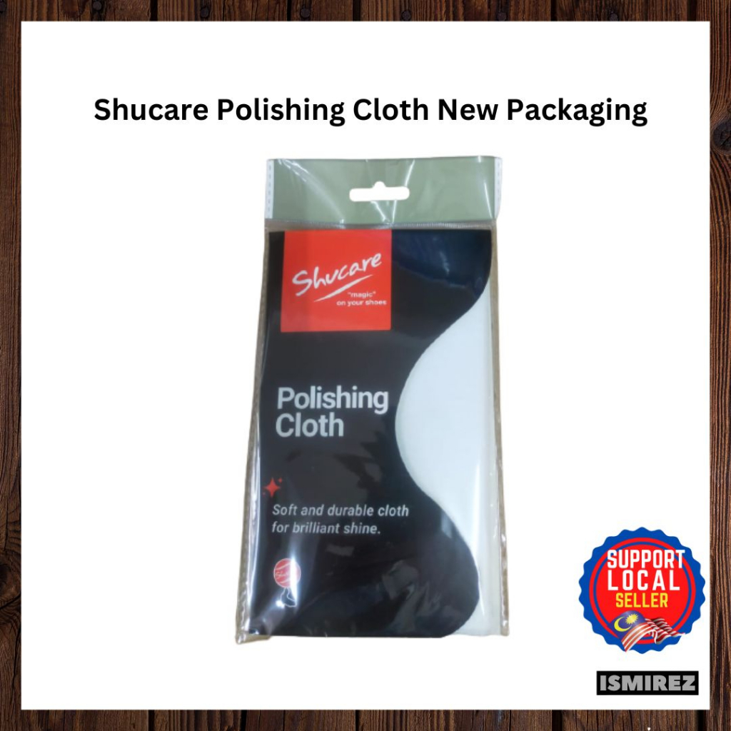 Kain Untuk Pengilat dan Membersihkan Kasut Shucare White Polishing ...