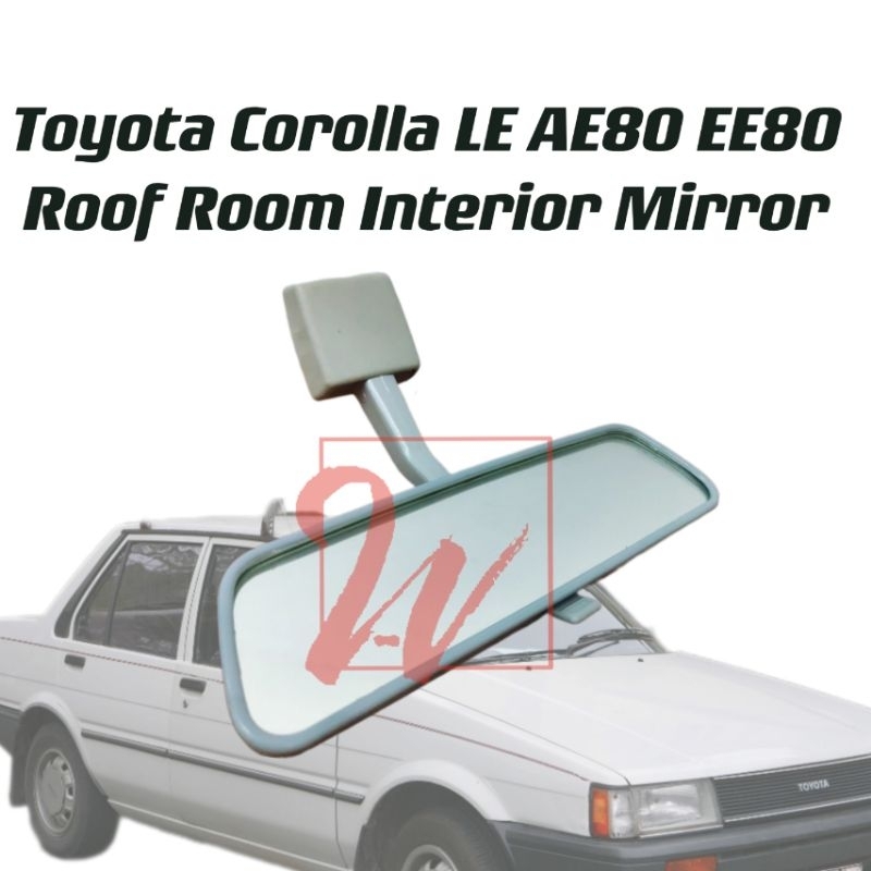 Toyota Corolla LE AE80 EE80 AE82 AE86 Roof Room Interior Mirror 1983 ...