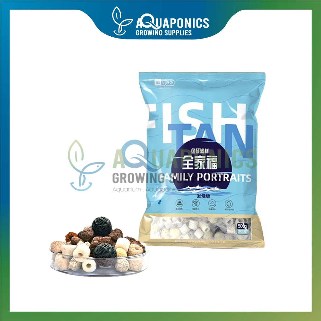 YEE YEE-906 FEVER Family Portraits (12-in-1) 500g Aquaponics Filtration ...