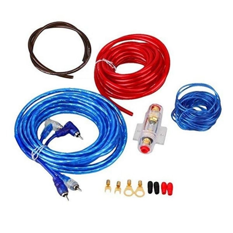Car Amplifier/Active Subwoofer Wiring Kit | Shopee Malaysia