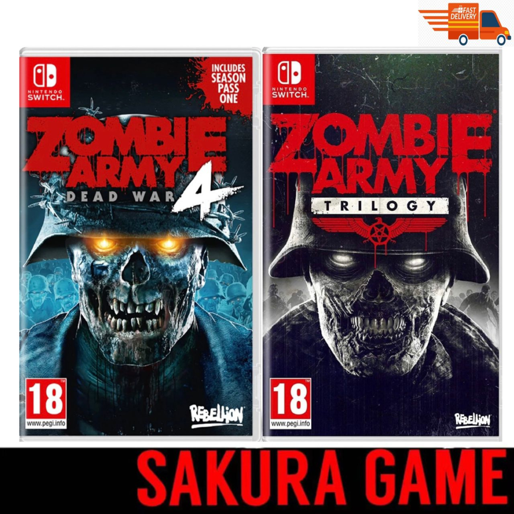 Nintendo Switch Zombie Army 4 Dead War / Zombie Army Trilogy (EU ...