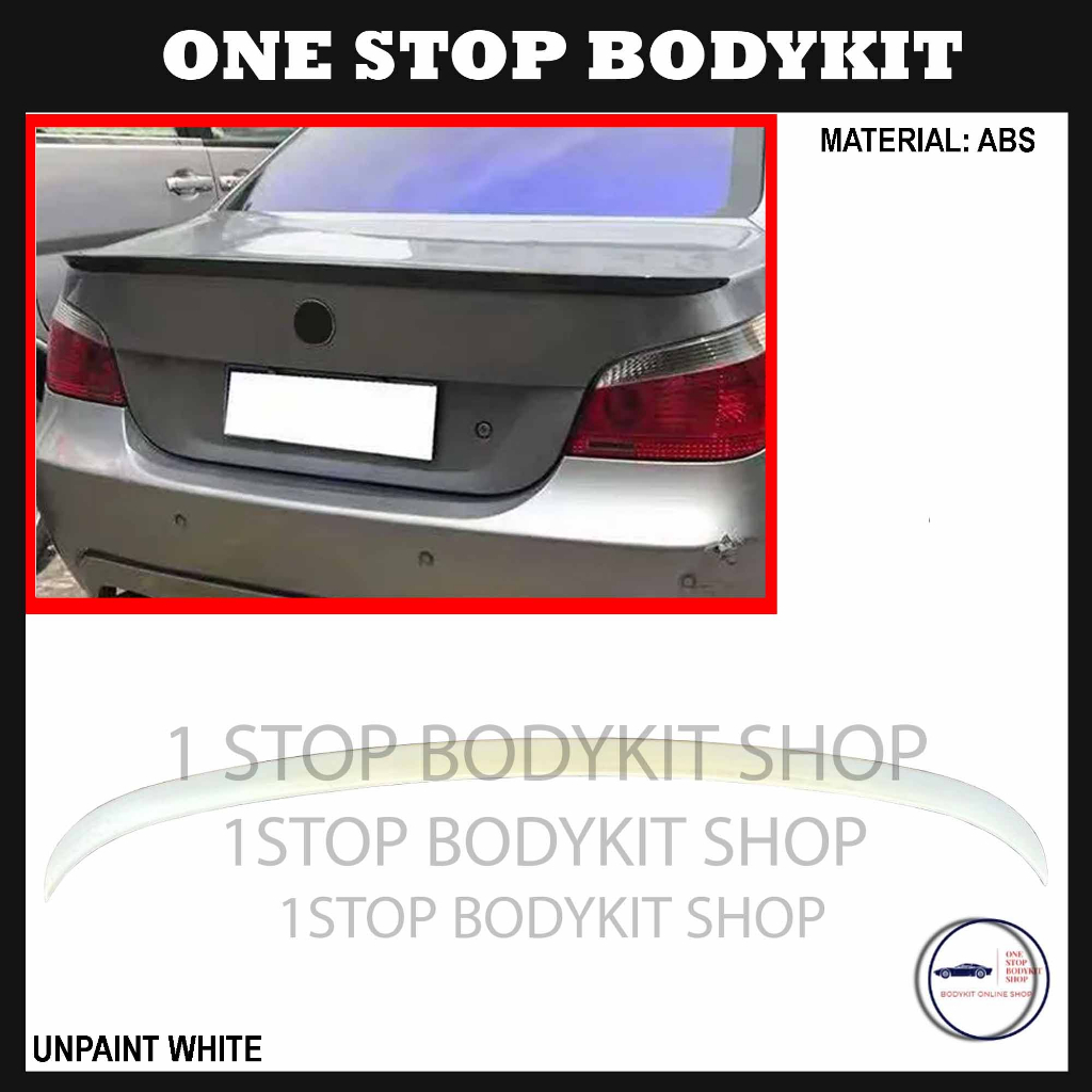 BMW 5 SERIES E60 2004-2010 P STYLE CAR SPOILER REAR TRUNK SPOILER LIP ...