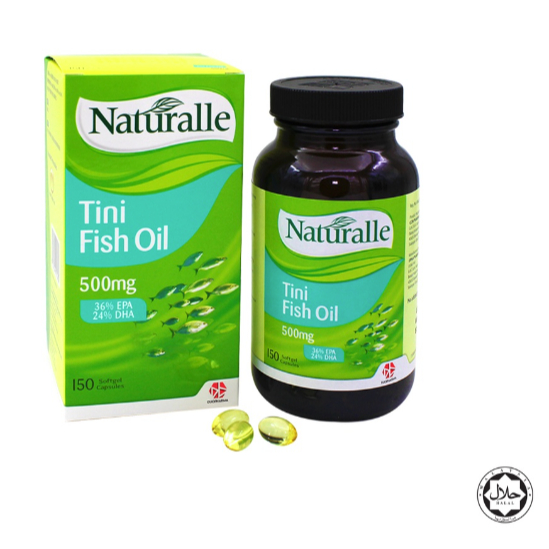 Naturalle Tini Fish Oil 500mg (150's) (Exp Date: 02/2027) | Shopee Malaysia
