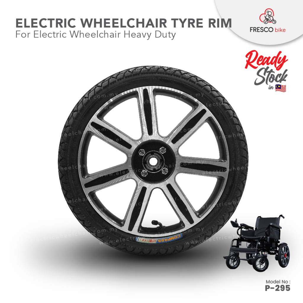 [TYRE RIM] ELECTRIC WHEELCHAIR TYRE RIM For Electric Wheelchair Heavy ...