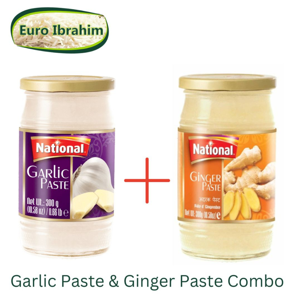 National Ginger Paste & Garlic Paste 300g Combo | Shopee Malaysia