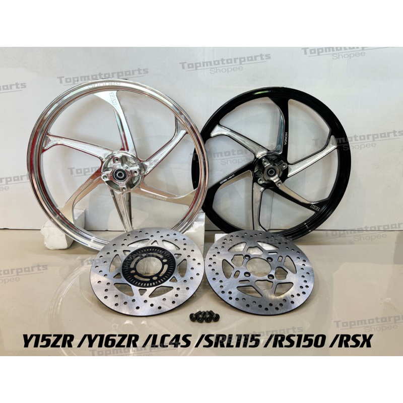 Sport Rim CNC 6Leg 6Batang PNP Y15ZR /Y16ZR /Y16ZR ABS /LC135 /Y125Z /NVX /SRL115 /SRL115FI ...