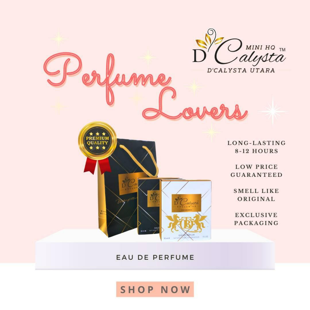 D'CALYSTA EXCLUSIVE PERFUME HQ Man & Woman (42 type) Cepat Delivery ...
