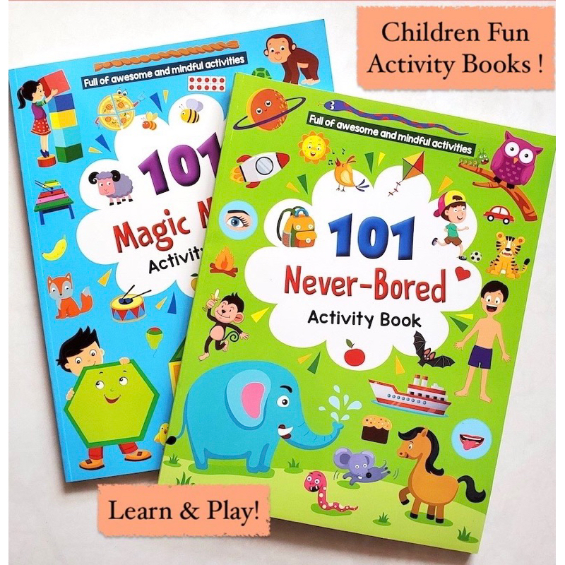 101 Never Bored & Magic Maths Fun Activity Book Children Holiday ... 101 Never Bored & Magic Maths Fun Activity Book Children Holiday ...