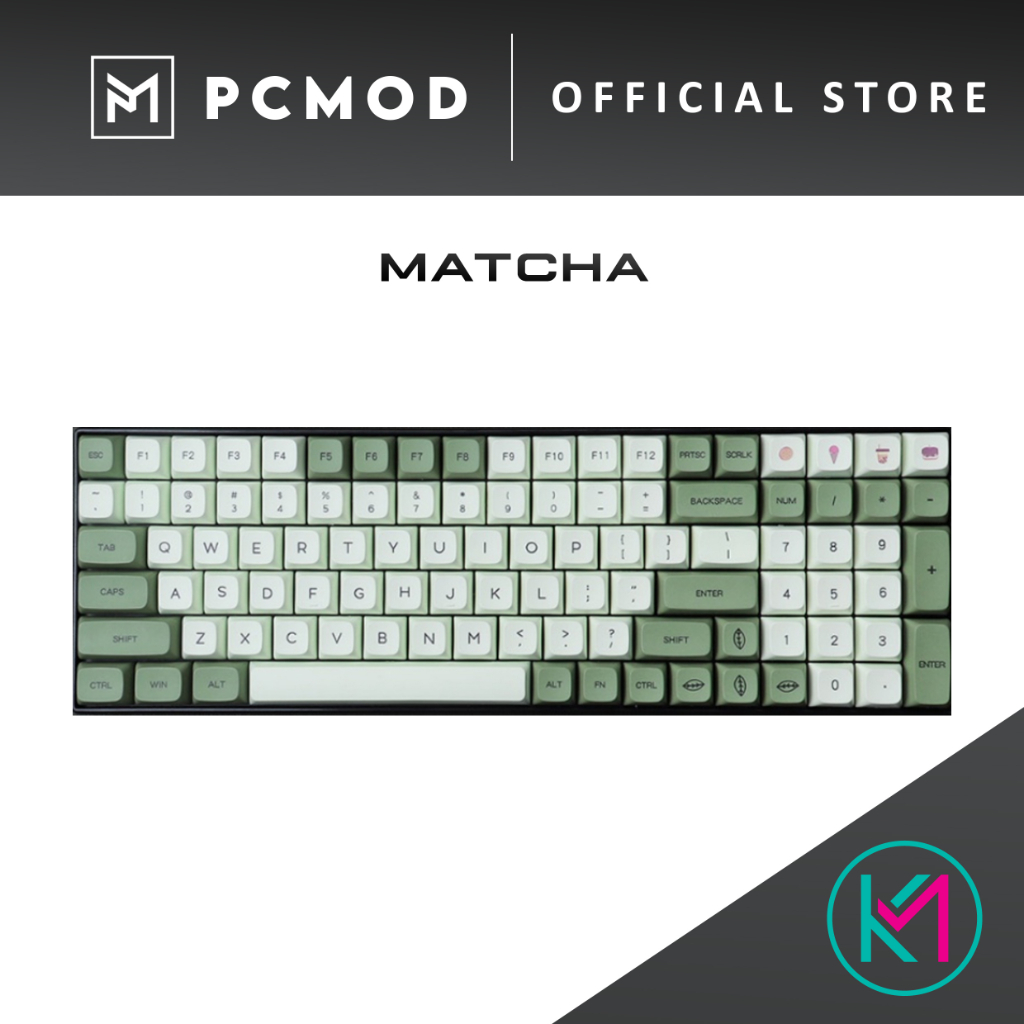 MATCHA | XDA Profile Keycaps | PCMOD x KEYMOD | Shopee Malaysia