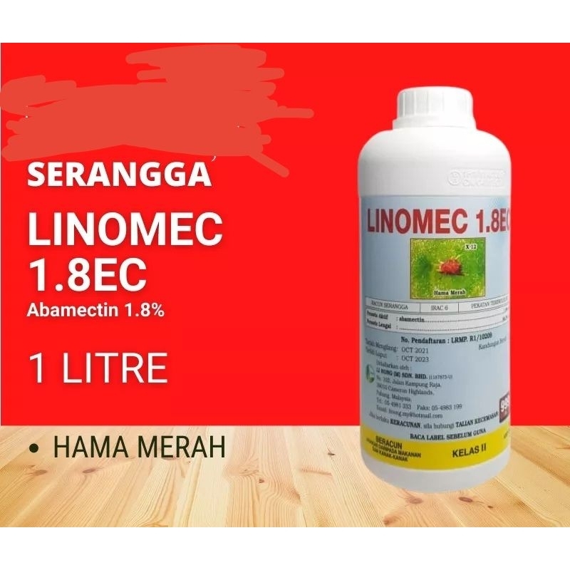 Linomec 1.8EC Abamectin Racun Serangga 1 Liter | Shopee Malaysia