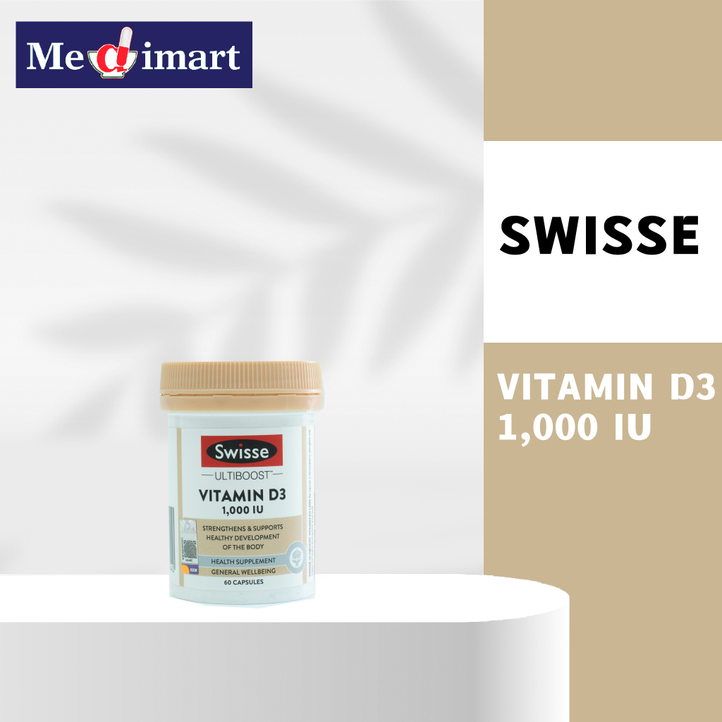 Swisse Vitamin D3 1000 IU | Shopee Malaysia