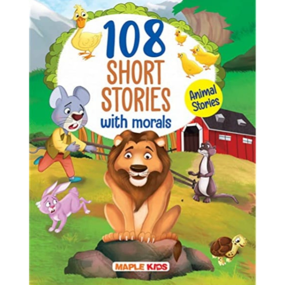 108 Animal Stories Book for Kids Age 5 to 12 - Bedtime Story Books for ...
