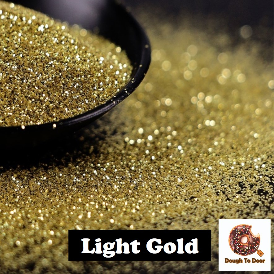 Edible Food Gold Glitter Powder Cake Glitter Disco Dust Serbuk Emas ...