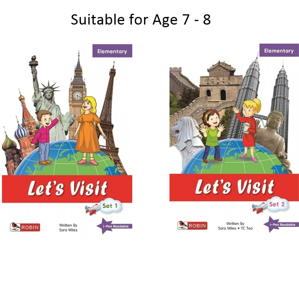 Robin Let's Visit for Kids Story Books for Age 7 - 8 to Learn Places ...