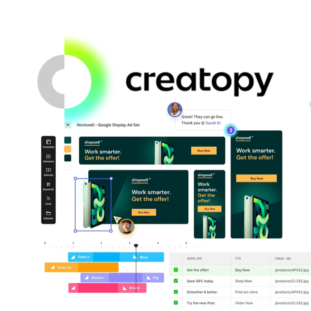 Creatopy PLUS & PRO Access | PC | iOS | Android | Web | 7 Days access ...